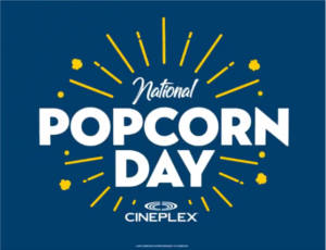 FREE Small Popcorn at Cineplex Theatres - CanadaFreebies.ca